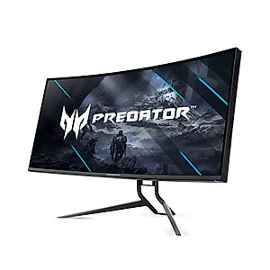 Acer Predator X38 Pbmiphzx 2300R Curved 37.5" UltraWide QHD+ (3840 x 1600) Gaming Monitor | NVIDIA G-SYNC | Agile Splendor IPS | 144Hz | DisplayHDR 400 | Display Port & HDMI (Renewed)