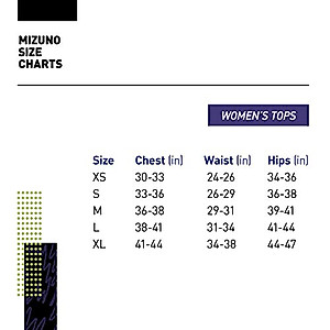 Mizuno Longline Sports Bra by x Ronda Rousey, Aero Crop Bra, Workout Tops for Women, Deep Blue, Medium