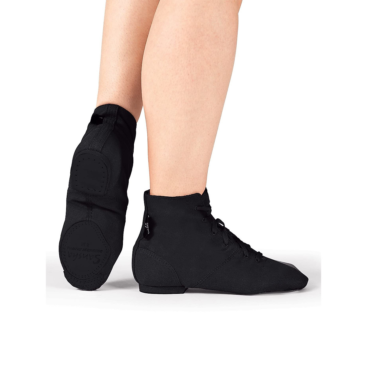 Adult Canvas Dance Boots JB3FLS7 Flesh 7 M US