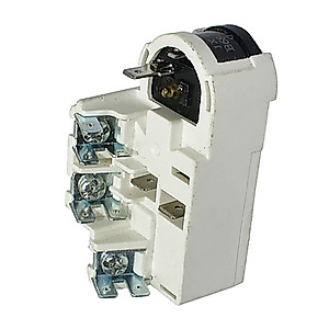 HMHAMA Replacement TY-QZ-109 PTC Starter Relay Refrigerator Overload Protector Compatible with Haier/Frestec Refrigerator Compressor Spare Part