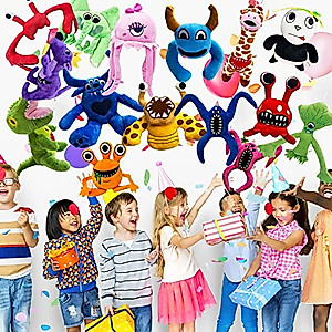 Ban Ban Plush Toy Garten of Banban Plush Cute Cartoon Toys Ban Ban Plush Toys for Fans Good Gift for Kids Boys and Girls (Purple-1)
