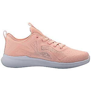 Propét Women's TravelBound Spright Sneakers, Peach Mousse, 6.5 Wide US