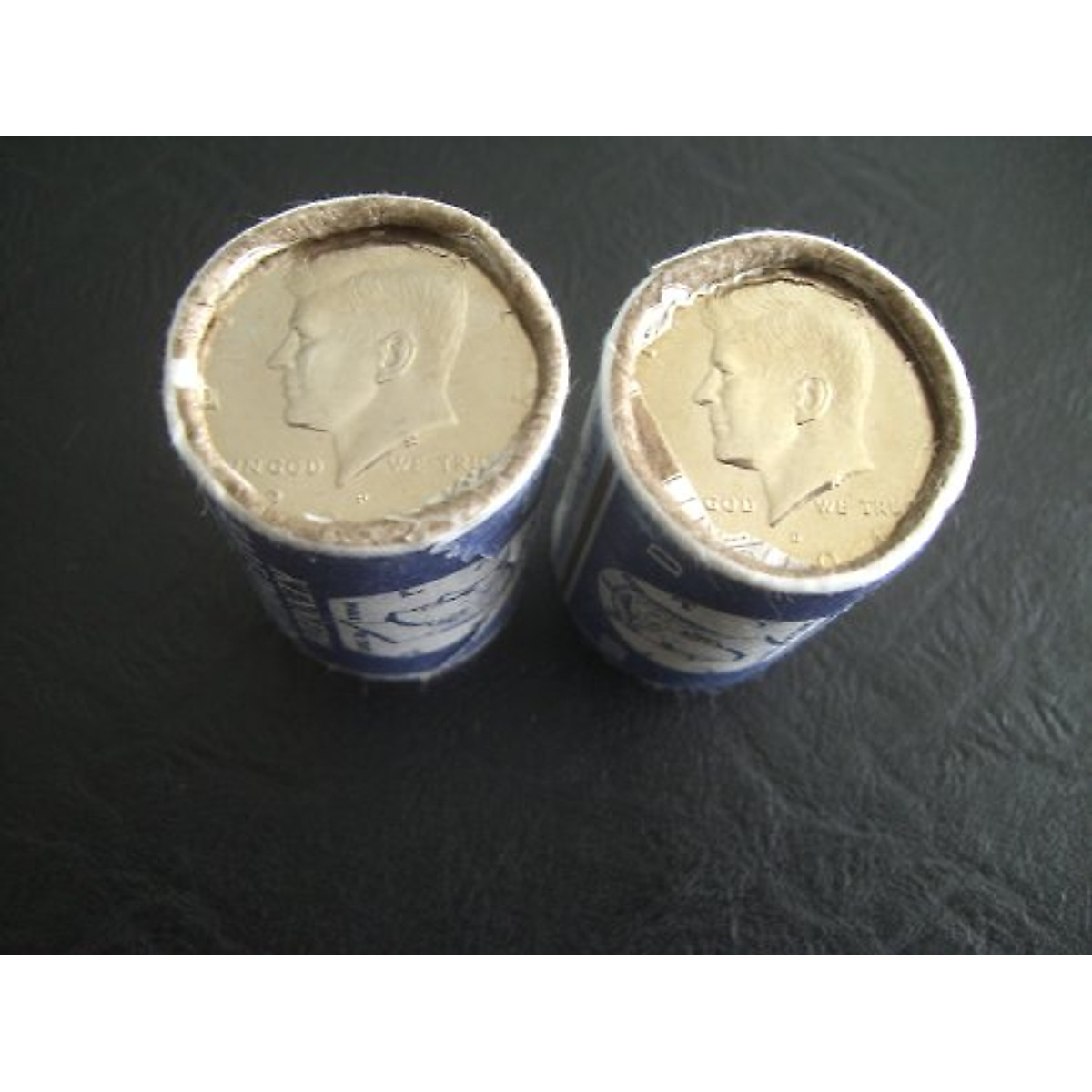 2004 P & D Kennedy Half Dollar Rolls From US Mint 40 Halves Coins