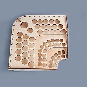 DTOWER Paint Organizer Storage Rack Model Tool Rack Dropper Bottle Drawer Organizer