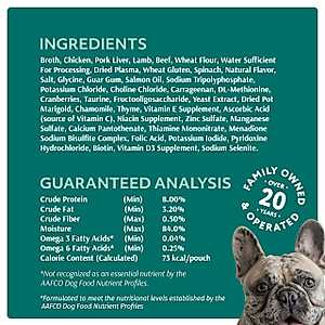 Optimeal® Tender Morsels with Chicken & Lamb in Savory Sauce Adult Dog Food