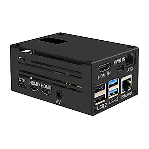 Geekworm KVM-A3 Kit for Raspberry Pi 4 Open Source KVM Over IP (Not Include Raspberry Pi 4)