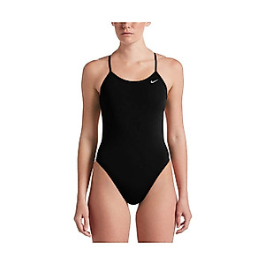 Nike Women's Hydrastrong Cut-Out One Piece,Black (001),34
