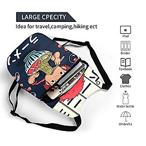 Grateful Wears Ponyo Goldfish Ramenhiking Backpack Men and Women Waterproof Portable Folding Backpack Travel Sports Shopping Ultra Light Leisure Bag