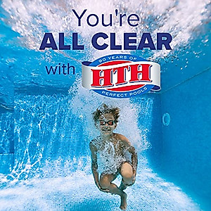 HTH 52026 Super Shock Treatment Swimming Pool Chlorine Cleaner, 1 lb (Pack of 12)