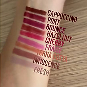 Zuzu Luxe Lip Pencil (Innocence- Nude Pink/Neutral), Lipliner Infused with Jojoba Seed Oil,Aloe for ultra hydrated lips. Natural, Paraben Free, Vegan, Gluten-free,Cruelty-free, Non GMO,0.04 oz.