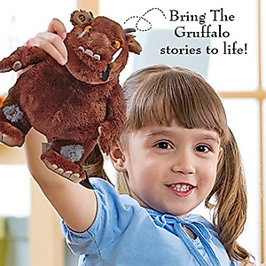 WOW! STUFF The Gruffalo Interactive Plush | Official Talking 12" Soft Toy from The Julia Donaldson Childrens Books and Films | Unlock The Bonus Phrases | for Boys and Girls Aged 2+