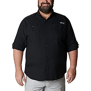 Columbia Sportswear Long Sleeve Tamiami II Shirt BLACK Lg