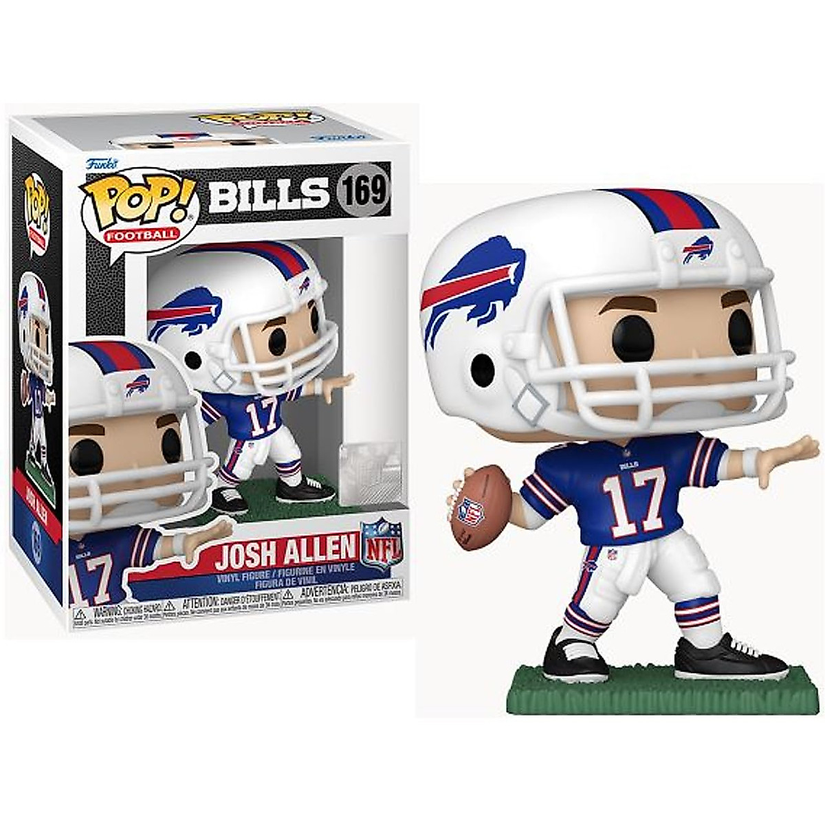 Josh Allen/Stefon Diggs (Buffalo Bills) NFL Funko Pop! Combo (2)