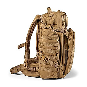 5.11 Tactical Backpack – Rush 72 2.0 – Military Molle Pack, CCW and Laptop Compartment, 55 Liter, Large, Style 56565, Kangaroo