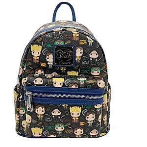 Loungefly NBC The Office Dwight Shcrutte AOP Mini Backpack