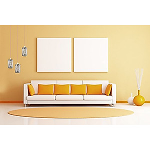 Tadpoles Faux-Crystal & Chrome Cylinder Shade, Chandelier Style