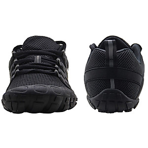 Women's Minimalist Barefoot Running Shoes Outdoor Beach Yoga Volleyball Cycling Shoes Biking Bicycle Cross Training Trainer Work Out US Size 8 8.5 Black