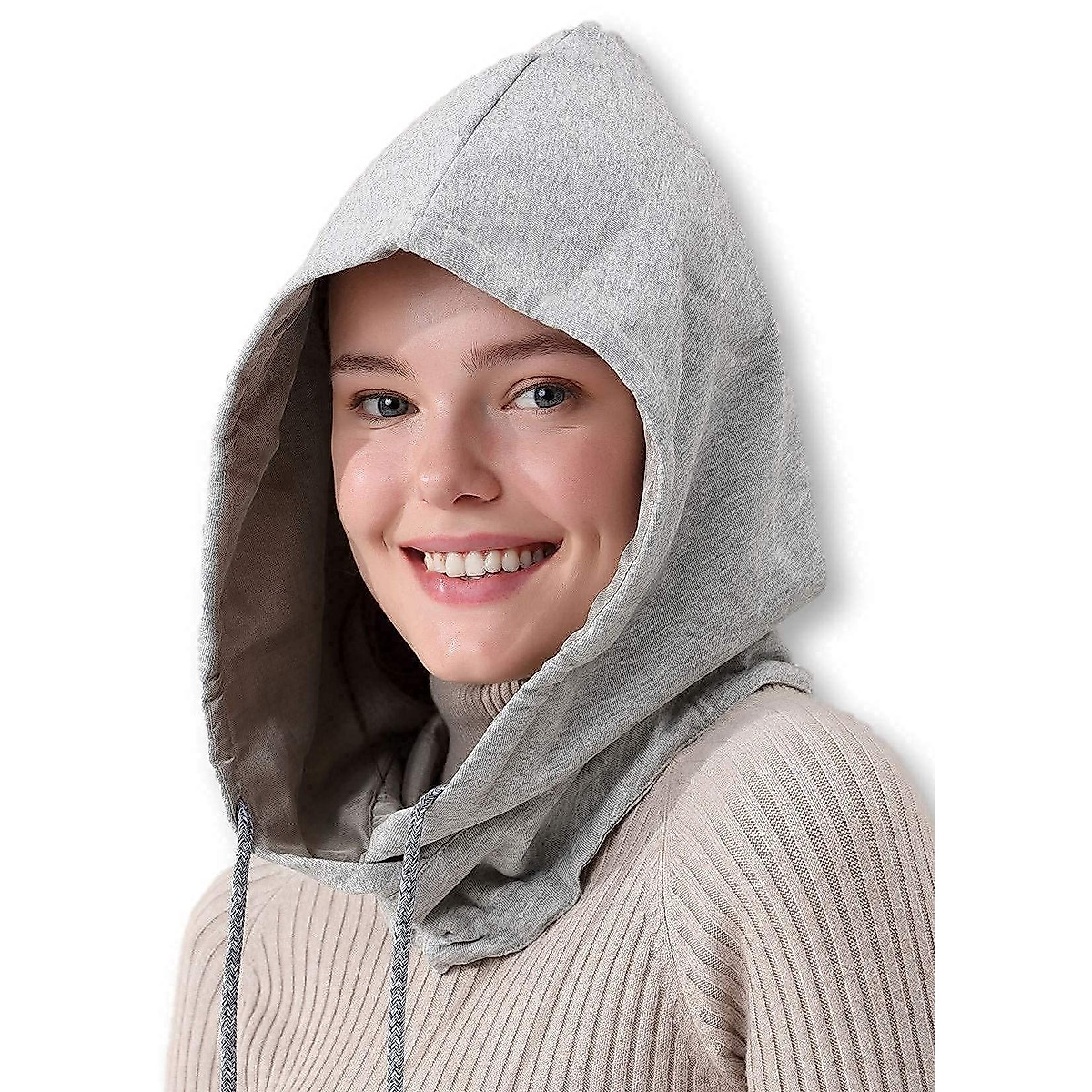 Radia Smart EMF Poncho and Hood Bundle, 5G Anti-Radiation, RF Shielding, Grey