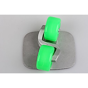 JINCAO Green Portable Roller Road Drift Skates Plate Anti-Slip Board Aluminum Truck with PU Wheels with ABEC-7 608 Bearings