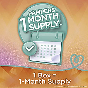 Pampers Easy Ups Training Pants Girls and Boys, Size 5 (3T-4T), 124 Count, ONE MONTH SUPPLY with Baby Wipes Sensitive 6X Pop-Top Packs, 336 Count (Packaging May Vary)