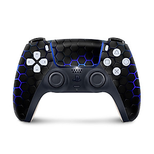 TACKY DESIGN PS5 Skin Geometric Skin for PlayStation 5 Skin Console and 2 Controller Skin, PS5 Cover Vinyl 3M Decal Stickers Full wrap Cover (Disk Edition)