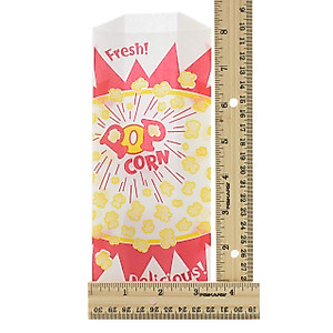 1 oz. Popcorn Bag, Burst Design, 1000 per Case