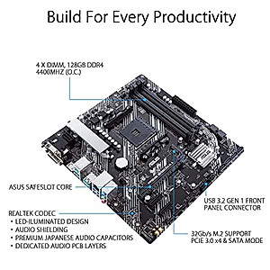 Micro Center AMD Ryzen 5 4500 6-Core, 12-Thread Unlocked Desktop Processor Bundle with ASUS Prime B450M-A II AMD AM4 (Ryzen 5000, 3rd/2nd/1st Gen Ryzen Micro ATX Motherboard