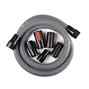 WORKSHOP Wet/Dry Vacs Vacuum Accessories , 1-7/8-Inch x 10-Feet Heavy Duty Contractor WS17823A Wet/Dry Vac Hose for Wet/Dry Shop Vacuums