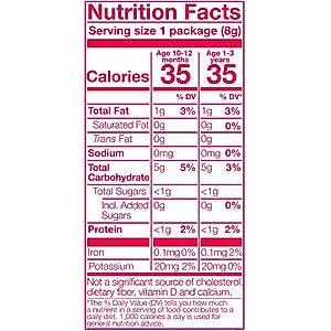 Baby Bellies Organic Apple & Berry Softcorn, 0.28 Ounce Bag (Pack of 7)