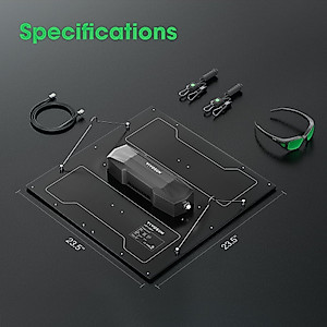 VIVOSUN VS4000 LED Grow Light with Samsung LM301 Diodes & Brand Driver Dimmable Full Spectrum Sunlike Lights with Glasses for Seedling Veg & Bloom Plant Lamp for 4x4/5x5 Tent