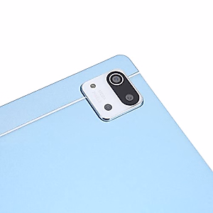 Tablet PC, HD Tablet Blue 100‑240V 8 Core CPU 4GB RAM 64GB ROM for Android System for Entertainment (US Plug)