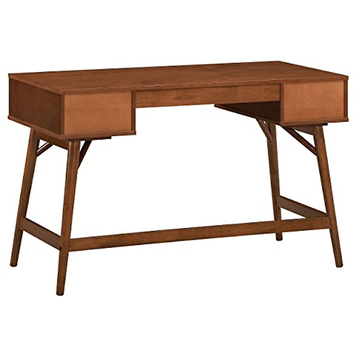 Coaster Furniture 3-Drawer Writing Desk Walnut 800744