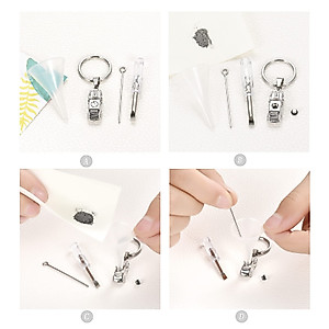 Cremation Jewelry for Ashes Little Car Shape Urn Pendants for Ashes Holder Memorial Keepsake Urn Necklace Cool Necklace