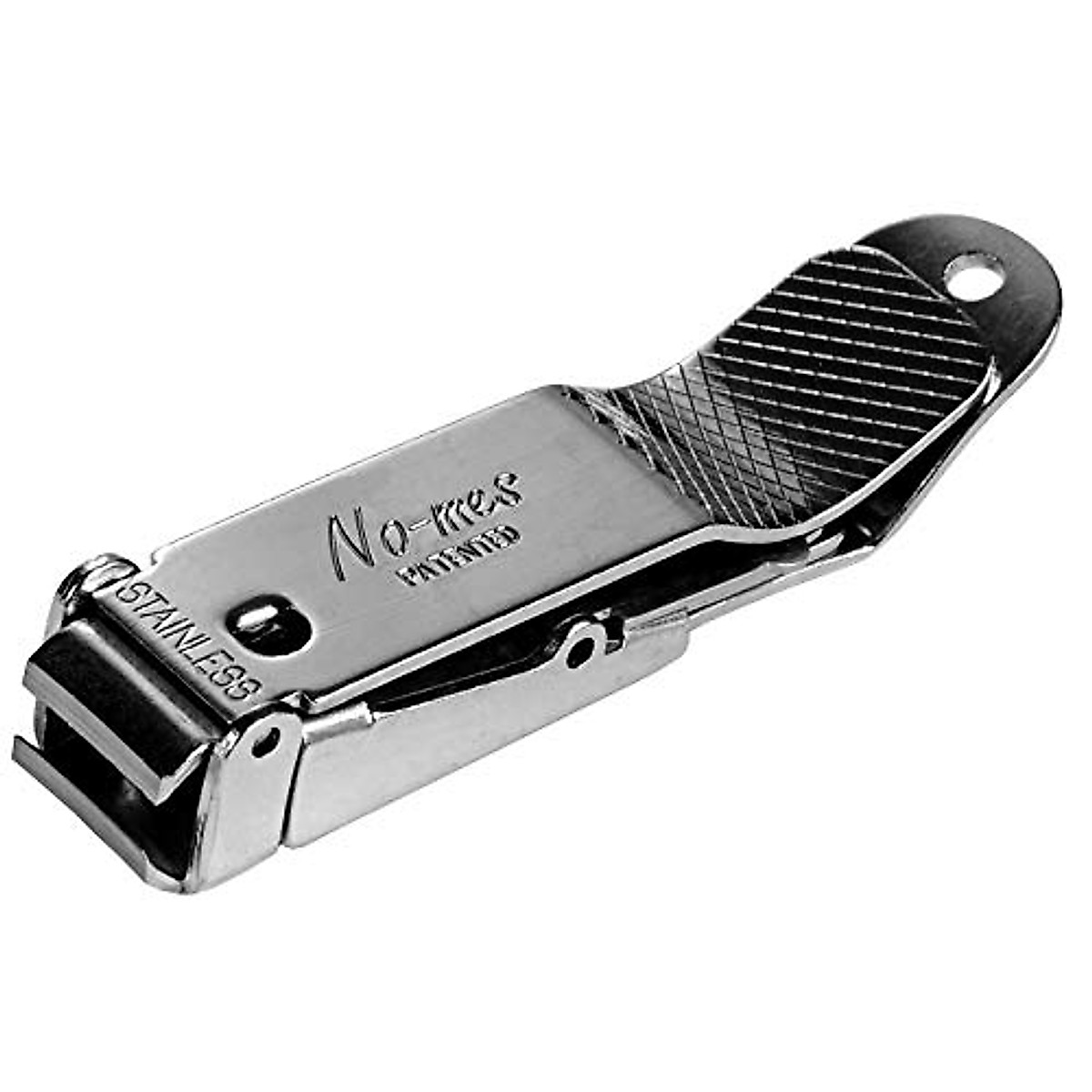 No-mes Toenail Clipper, Catches Clippings, Patented Ergonomic Grip, Made in USA