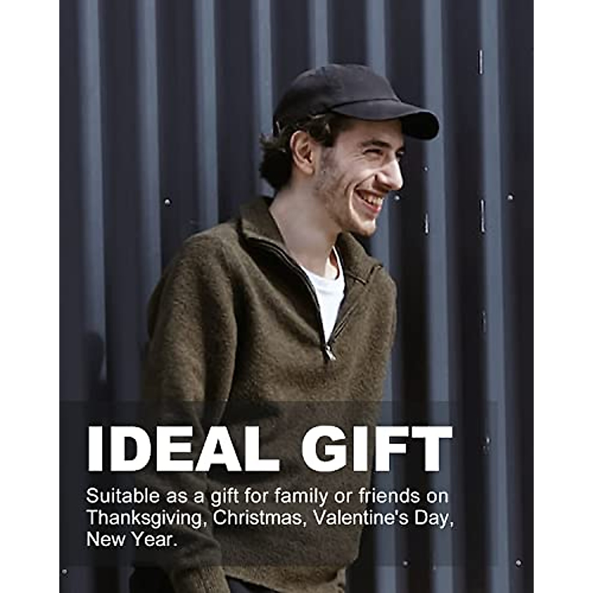 Zylioo Oversize XXL 100% Cotton Baseball Cap,Large Hat for Big Heads 23.5"-25.5",Adjustable Low Profile Blank Dad Cap