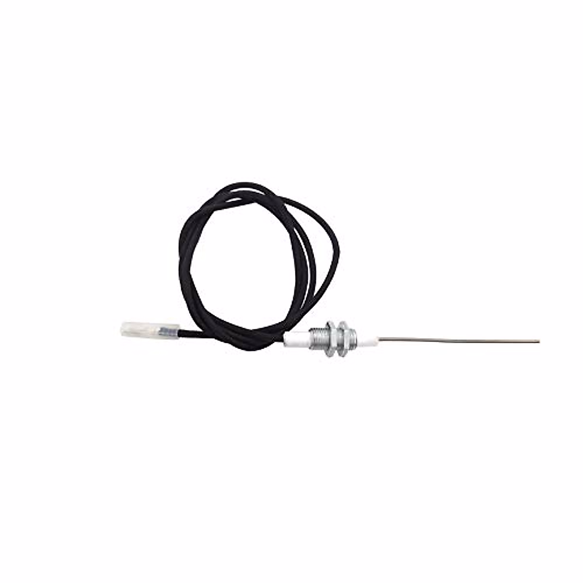 Meter Star 2PCS/LOT M101 Threaded 6.4mm Ceramic Electrode Spark Plug with Wire 900mm with 2.8x0.5 Flat Terminal,Ignition Needles and Wires Used by AA Pulse igniter