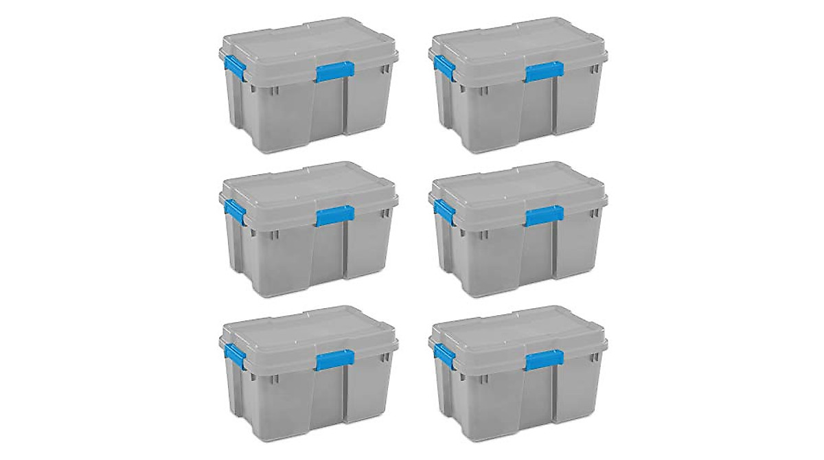 Heavy Duty Plastic Storage Containers - 30 Gallon Pack | Sterilite