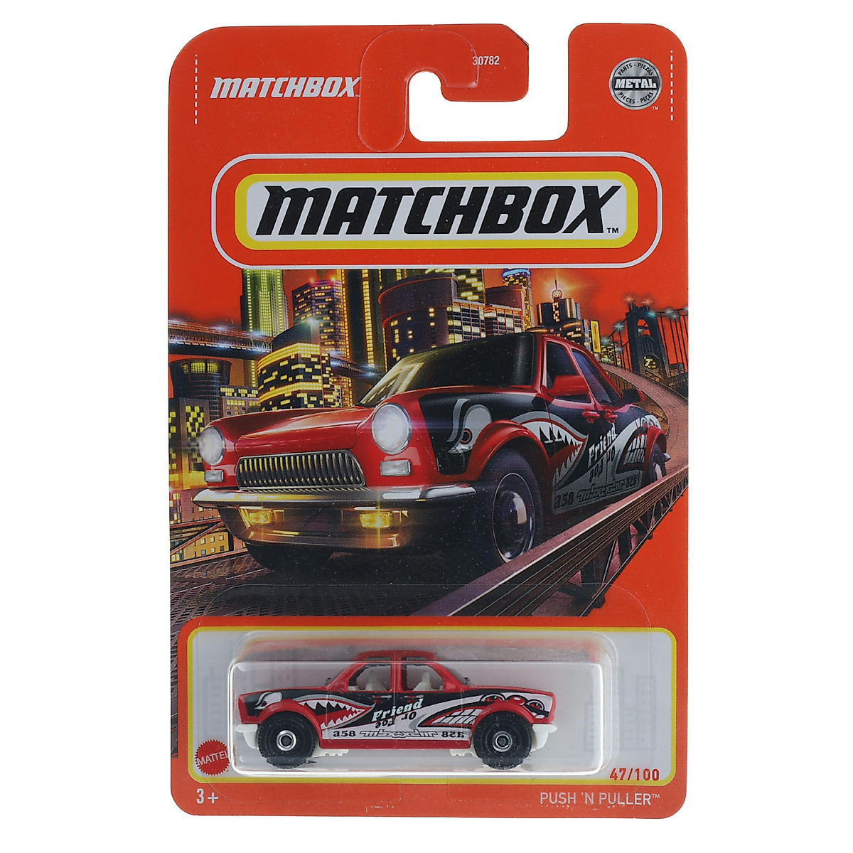 Matchbox 2022 - Push 'N Puller - Friend or Foe [red] 47/100