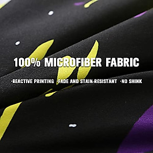 JQinHome Twin Gamer Comforter Sets for Boys&Girls ,6 Piece Bed in A Bag 3D Video Game Bedding -All Season Microfiber Gamer Bedding Sets for Kids, with Pillowcase, Flat & Fitted Sheet,Cushion Cover