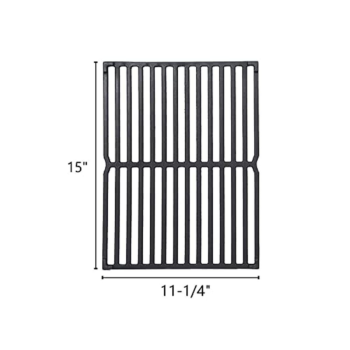 GasSaf Parts Kit Replacement for Weber 7534 7522, Spirit 500, Genesis Silver A, Spirit 200 Series E200, E210, S200, S210 with Side Control Knob, 21.5 inch Flavorizer Bars and 15 inch Grill Grates