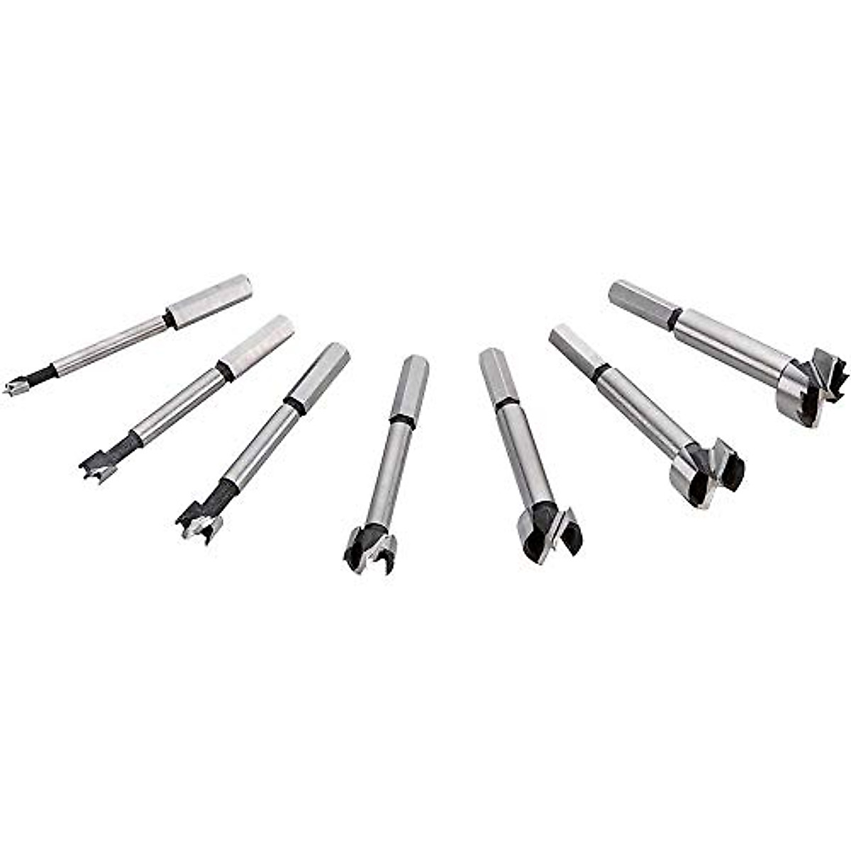 Steelex D3655 Forstner Bit Set in Case, 7-Piece