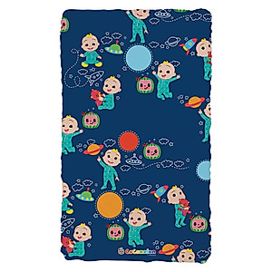 CoComelon Personalized Fuzzy Blanket with Custom Initial and Name Printed | Soft Blanket for Kids Bedroom or Play Area | 33.5" x 55.5" | Official Licensed Product