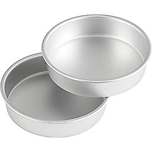 Wilton Aluminum 8-Inch Round Cake Pan Set, 2-Piece