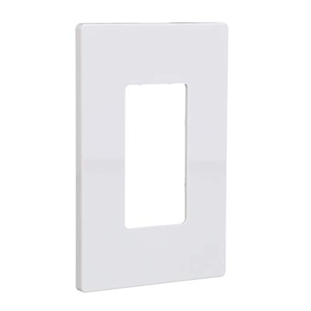 EATON PJS26W Arrow Hart Pjs26 Decorative Screw less Wall Plate, 1 Gang, 3.13 In L X .5 In W X 4.88 In H, White
