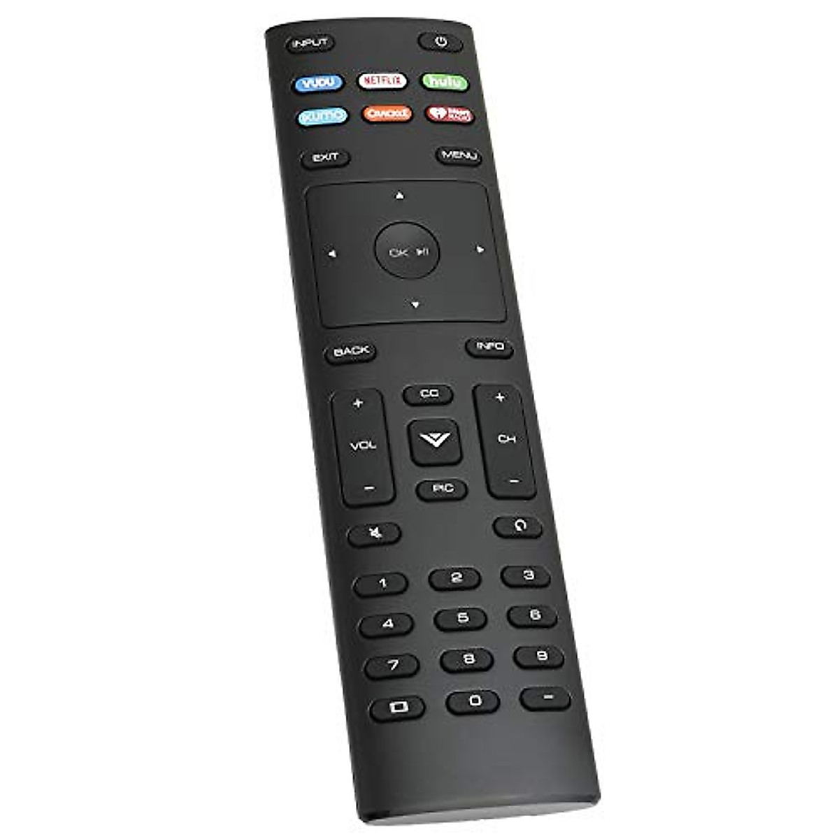 Remote XRT136 fit for Vizio Smart TV E75-E16 E80U-D3 M50-D1 M55-D0 M60-D1 M65-D0 M70-D3 M80-D3 P50-C1 P55-C1 P65-C1 P75-C1 E32-D1 E32H-D1 E40-D0 E43-D2 E43U-D2 E48-D0 P759-G1 E75-E1 E75-E3 E80-E3