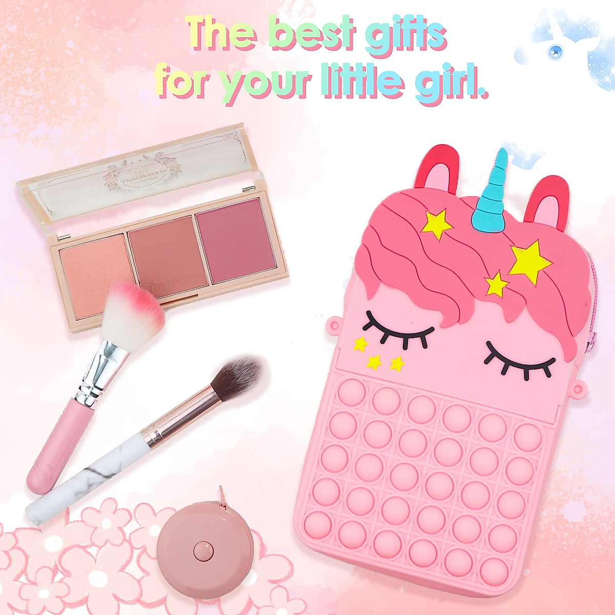 Pop Purse Crossbody Bag for Girls and Women Fidget Toys Pop Purse Pop Shoulder Bag