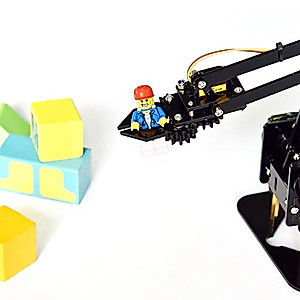 KEYESTUDIO Robot Arm Starter Kit for Arduino Coding Robotics Kit for Adults Teens 15+ Electronic Programming Project STEM Education