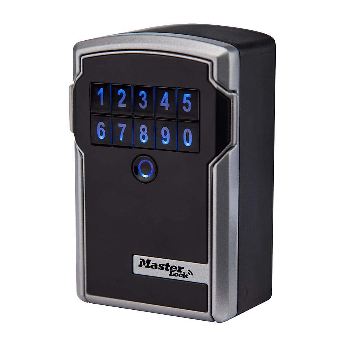 Master Lock Digital Lock Box for Keys with Code, Electronic Wall Mount Key Safe with Bluetooth Connection to iOS/Android App and Sharable Keypad Codes, 3-1/4 Inches Wide, ‎5441EC