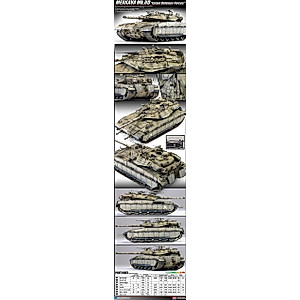 1/35 Merkava Mk.IID Mk 2D 13286 - Plastic Model Kits