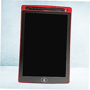 MAGICLULU LCD Drawing Tablet for Kids Drawing Tablet for Writing Tablets for LCD Writing Board LCD Drawing Tablet Digital Notebook Drawing Board Small Blackboard Liquid Crystal Red